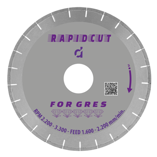 Disque Diamantato pour Grès Porcelainé Rapid Taille (Cut ) | eBay