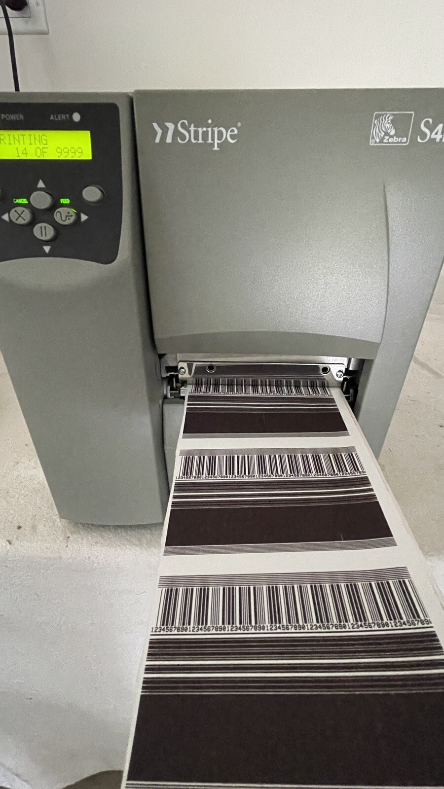 Zebra S4M Direct Thermal Label Printer USB, Serial & Parallel Ports ...