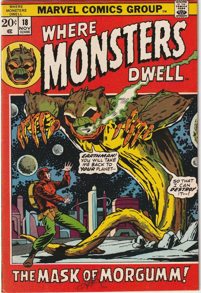 Lot of 2: Where Monsters Dwell # 5, 1970 FN+ & # 18, 1972, FN+ | eBay