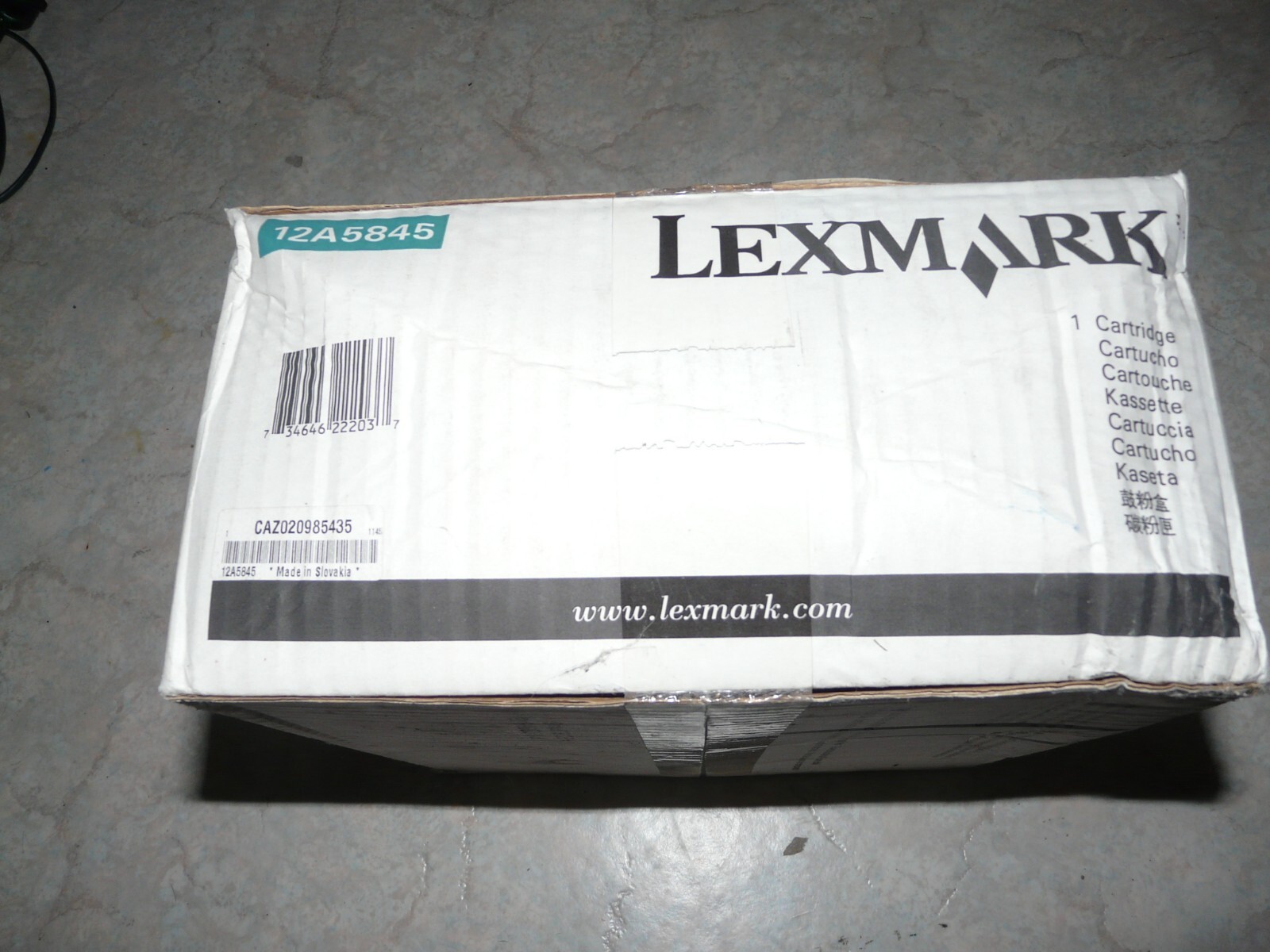 Cartouche toner lexmark 12A5845 Optra T models T610 T612 T614 T616 | eBay