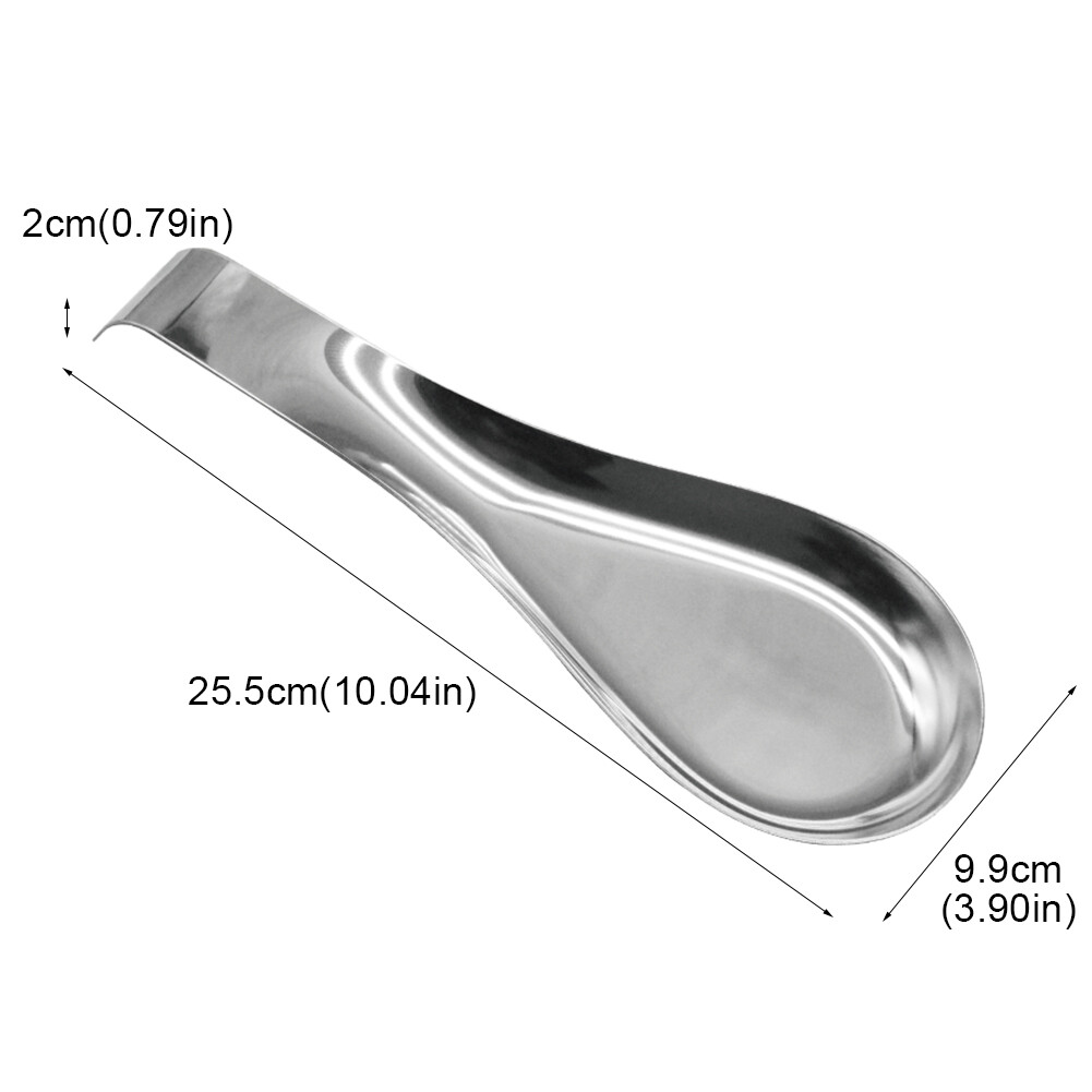 Stable Restaurant Anti Slip Spoon Rest Home For Stove Top Stainless ...