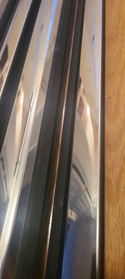 05-10 CHRYSLER 300 300C WINDOW TRIM CHROME SWEEP BELT FELT MOLDING OEM ...