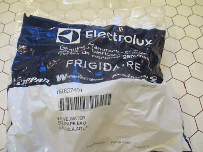 154637401 OEM Water Valve New Open Box for Electrolux Frigidaire ...