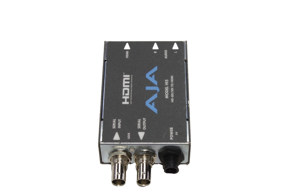 AJA Model Hi5 HD-SDI/SDI to HDMI Mini Converter 2 Inputs 3 Outputs | eBay