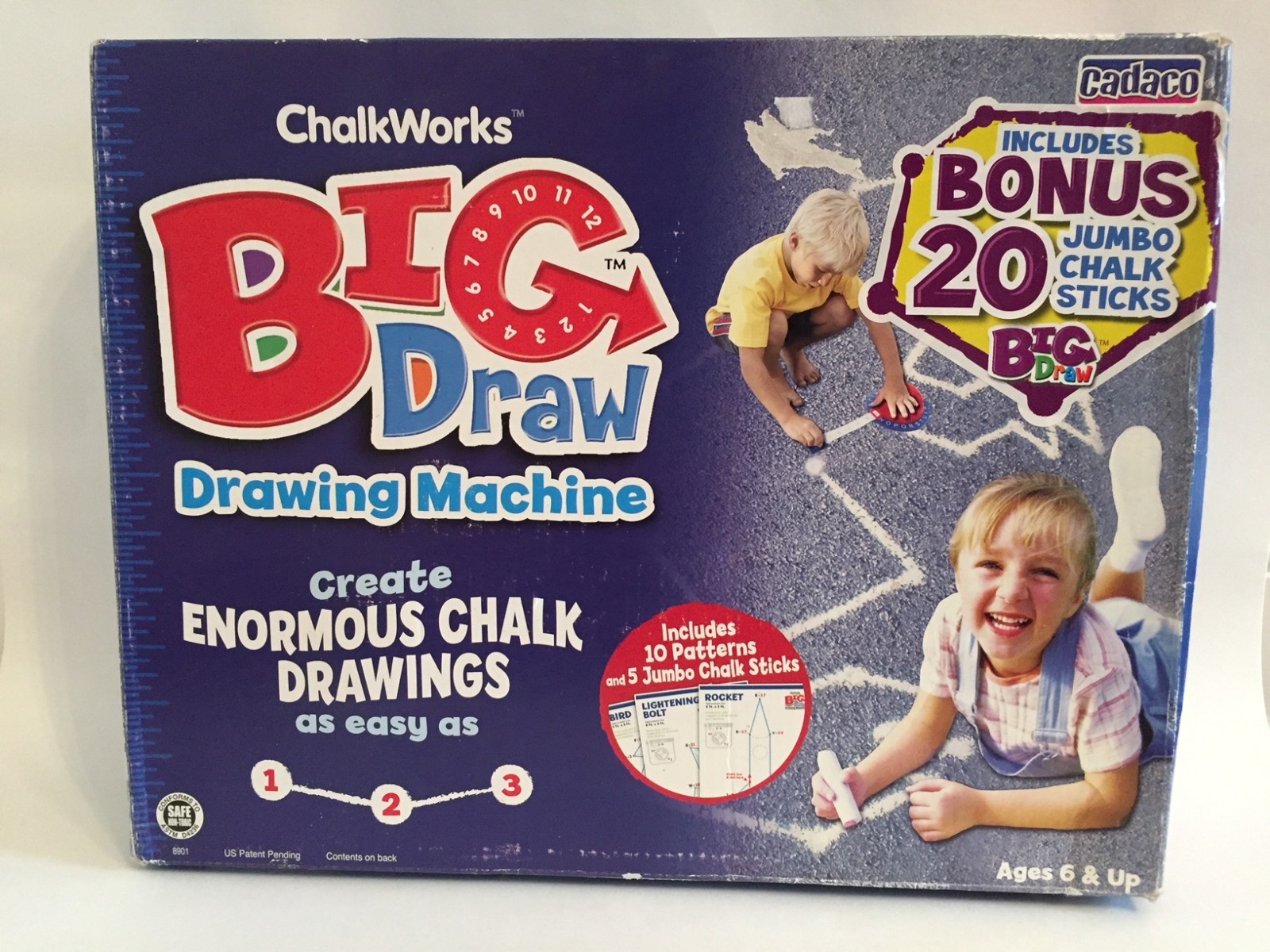 ChalkWorks Big Draw Chalk Drawing Machine Enormous New! | eBay