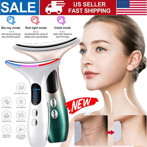 Skin Tightening Lifting Device Face Neck Wrinkle Remover Facial Massage ...