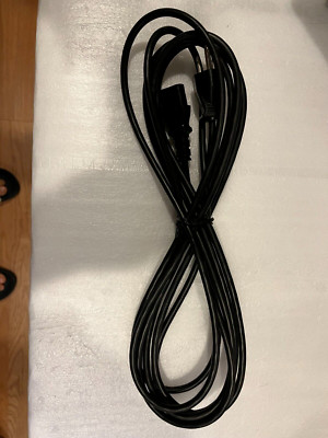 15 Feet (18 AWG) Extra Long Power Cord for Computer, Printer, Monitor ...