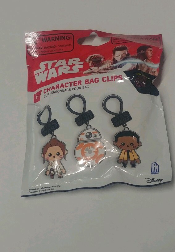 Star Wars Character Bag Clips. Collect all 12. LOT OF 5 661371822143| eBay