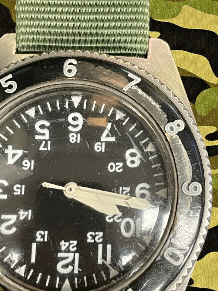 RARE BENRUS TYPE II CLASS B MIL-W-50717 MILITARY MENS DIVE WATCH | eBay