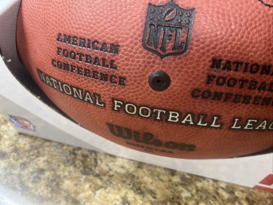 WILSON “THE DUKE” FOOTBALL OFFICIAL NFL GAME BALL MADE IN USA BRAND NEW ...