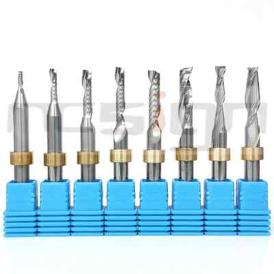 IECHO E62.1A E64.2A E64.3A E66.1A Tungsten Carbide End Mill CNC Milling ...