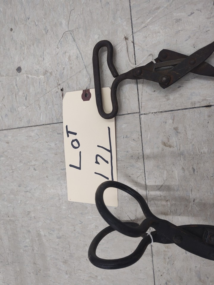 4 ANTIQUE OLD VINTAGE LARGE HEAVY ICE BLOCK CARRIER TONGS | eBay