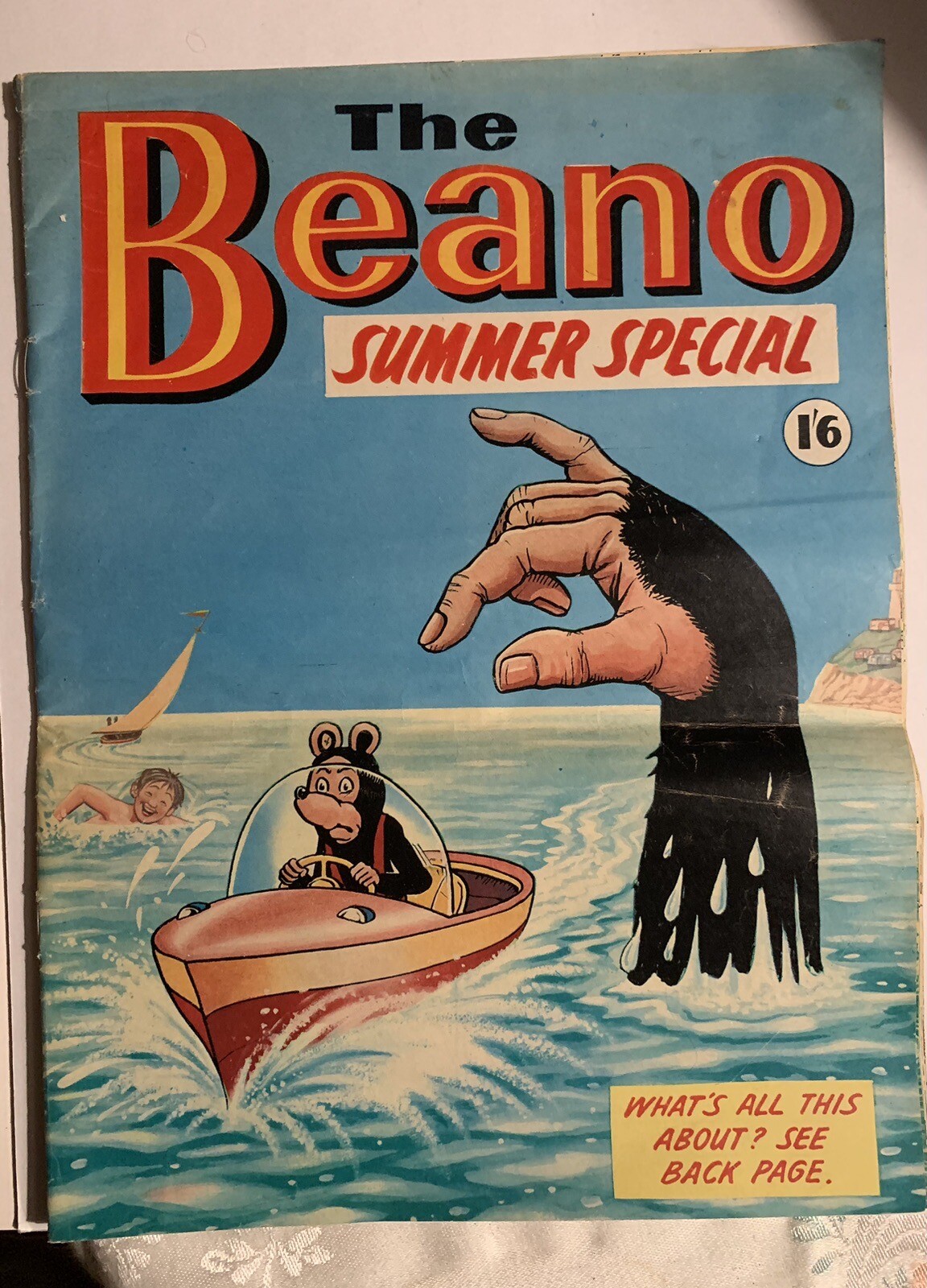 Beano Summer Special comic 1969 Dennis The Menace Billy Whizz Minnie ...