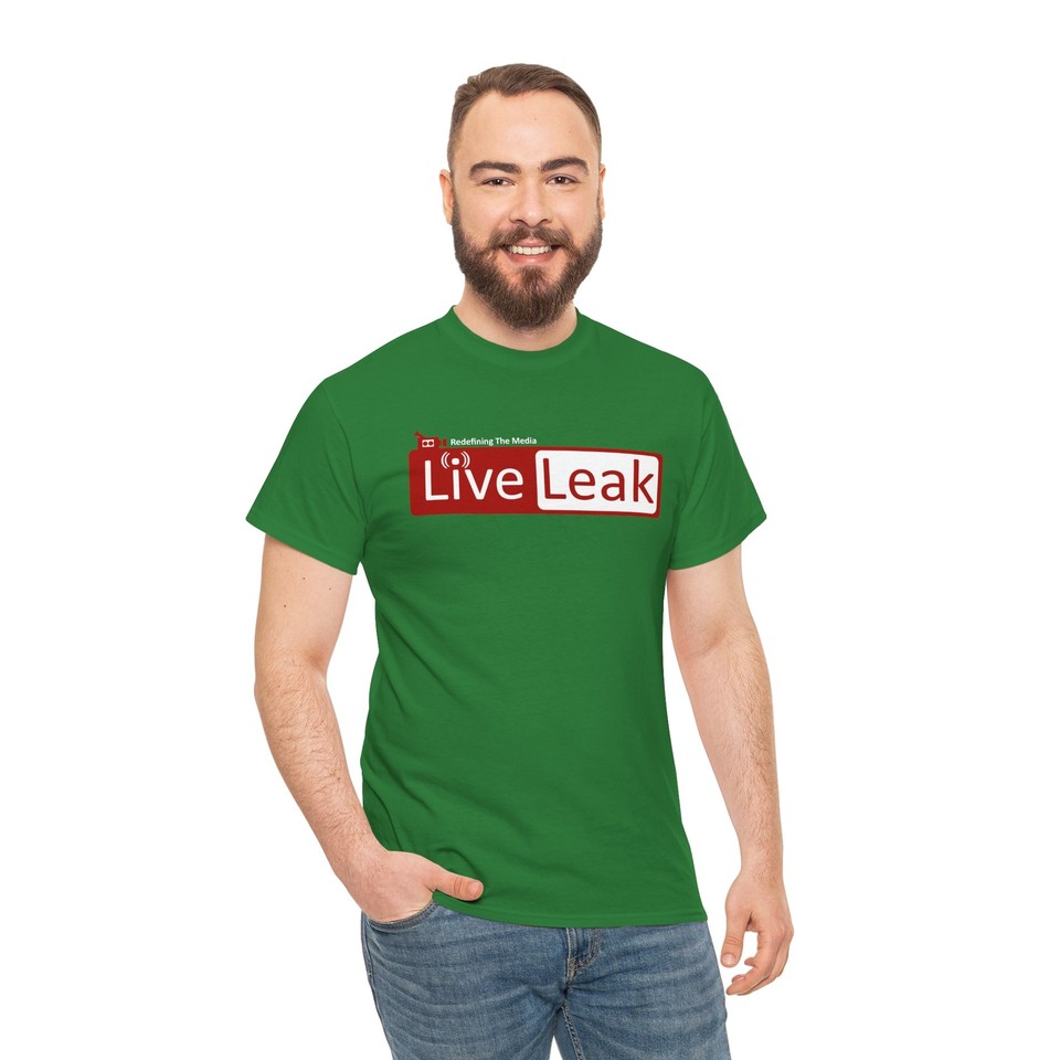 LiveLeak Logo T-Shirt | eBay