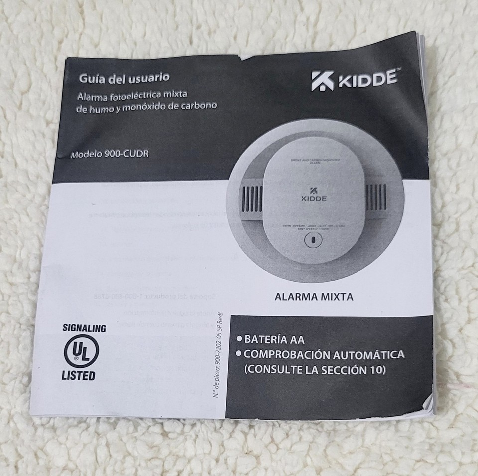NEW KIDDE 900-CUDR Battery Powered Smoke & Carbon Monoxide Detector👈SDP ...