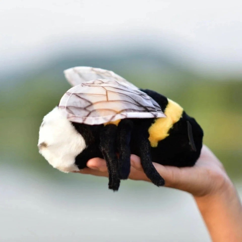 Bumblebee Bee Insect 7 Inch Stuffed Animal Plush Toys Toddler Doll Kids ...