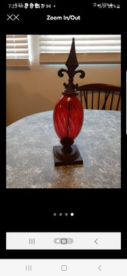 Finials - Red