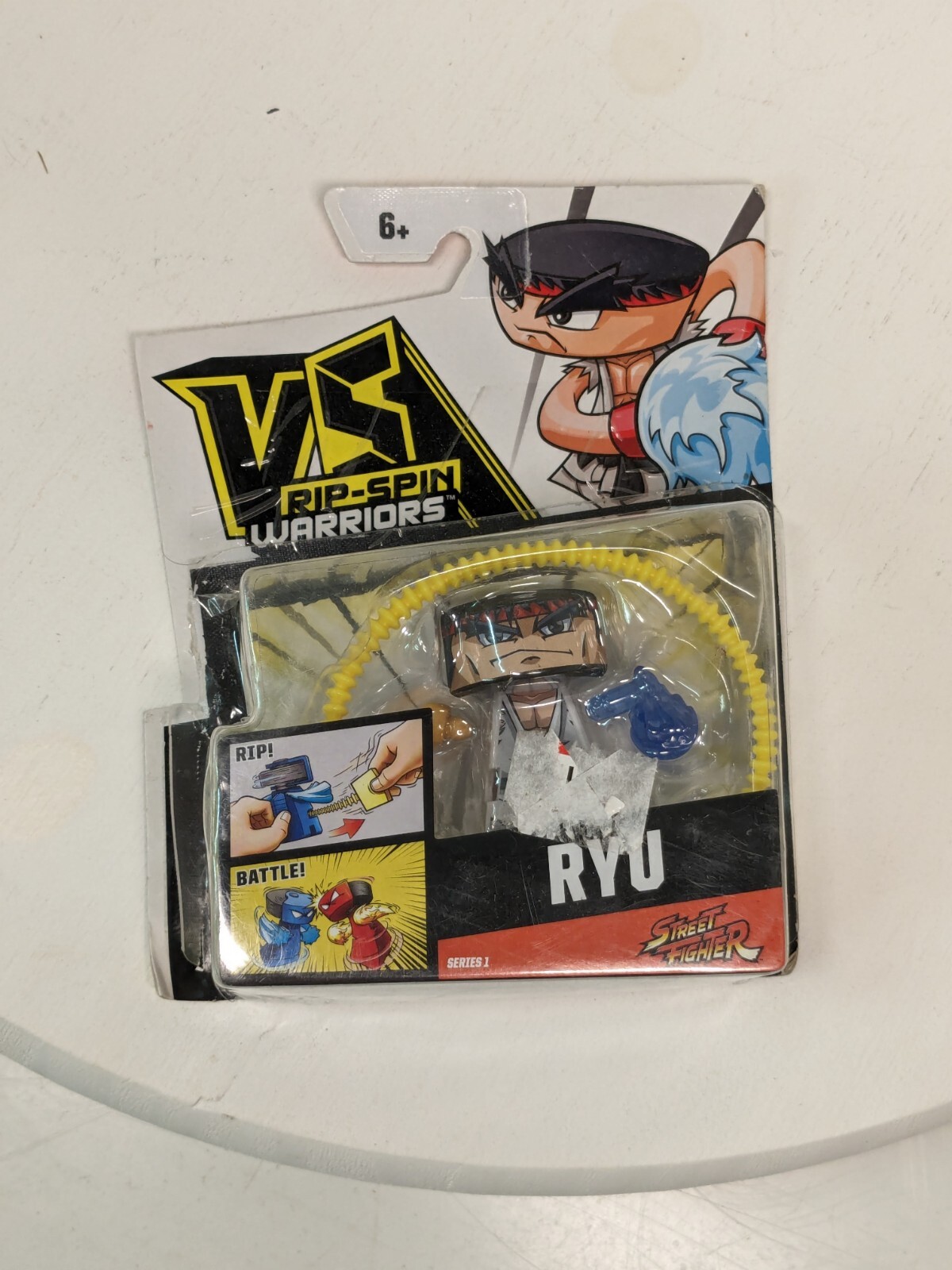 VS Rip Spin Warriors RYU Street Fighter figure Series 1 2016 Toy Top ...