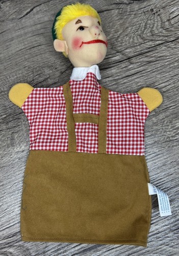 70's German Kersa Handmade Hand Puppet Blonde Hair Pretend Vintage | eBay
