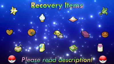 Recovery Items Pokémon Sw/Sh BD/SP Scarlet/Violet Legends: Z-A (💯Legal ...