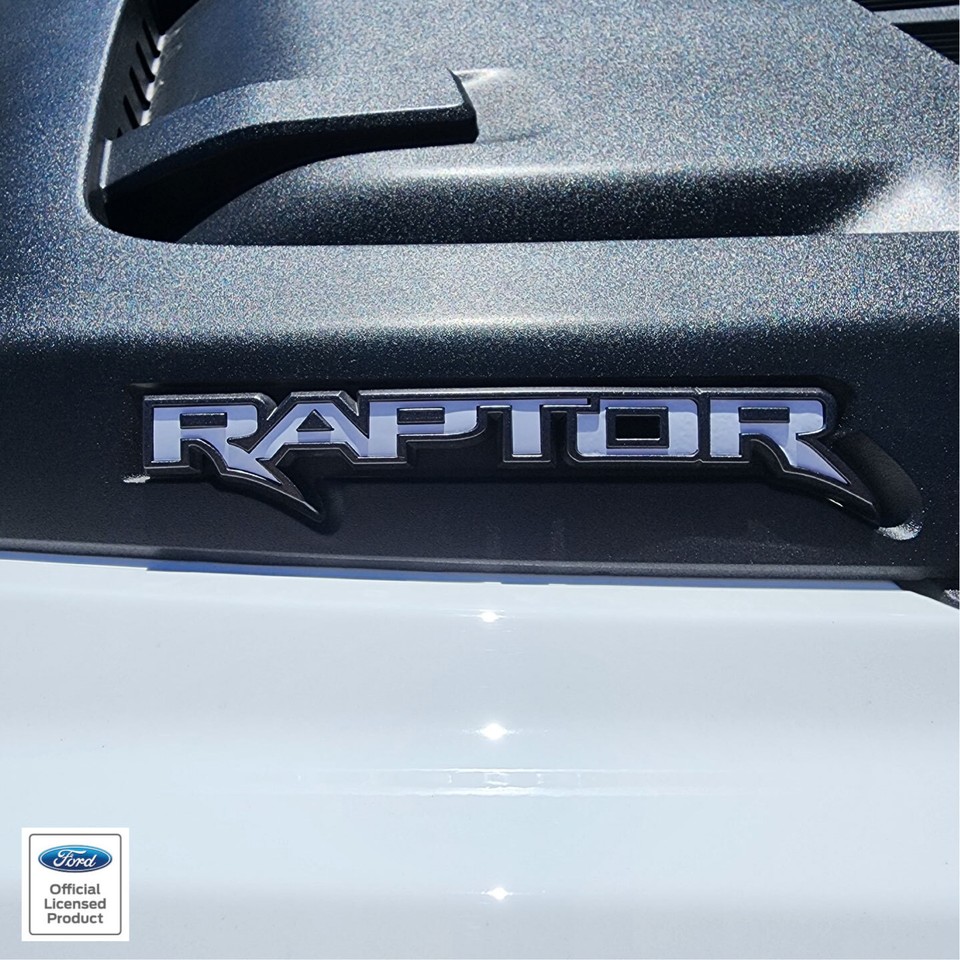 2021-2025 Ford Raptor F150 Hood Cowl Inlay - Comes In Pair Vinyl Decals ...