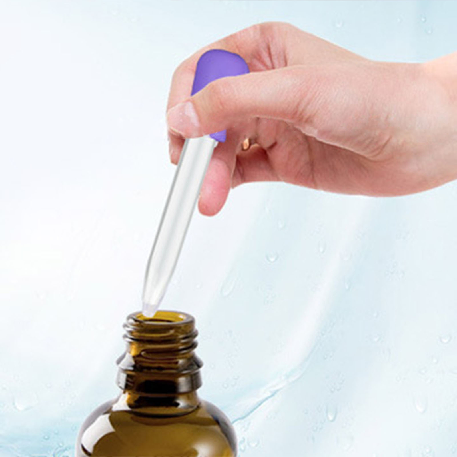 5ml Dropper Safety Material Anti-choke Small Feeding Pipette Dropper ...