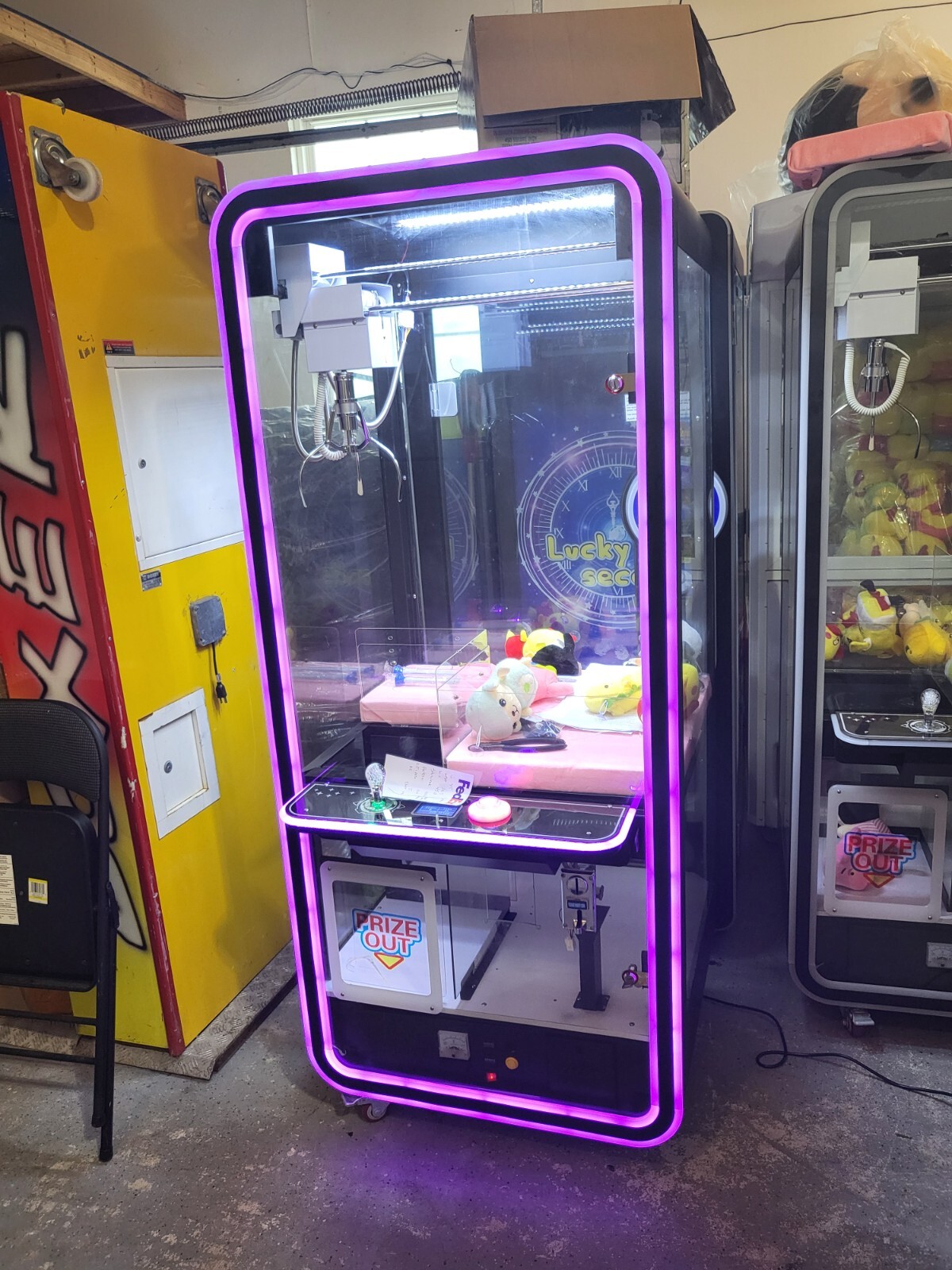 TOY PLUSH CRANE CLAW MACHINE (NEW DESIGN) SHIPPING | eBay