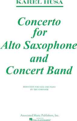 Concerto for Alto Saxophone and Concert Band | eBay