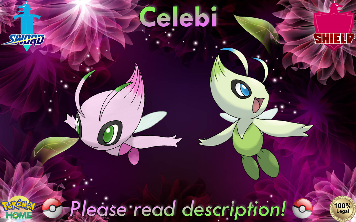 Shiny Pokemon Wallpaper Celebi Voltando E Voltando Com Tudo E Com Um
