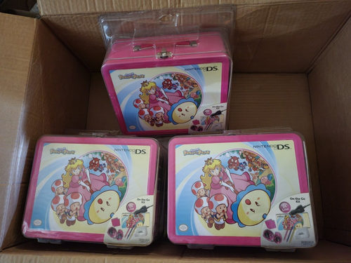 Wholesale lot of 5 NEW Nintendo Super Princess Peach Pink Metal Lunch ...