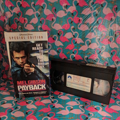 Payback (VHS, 1999) Mel Gibson Special Edition 97361557830| eBay