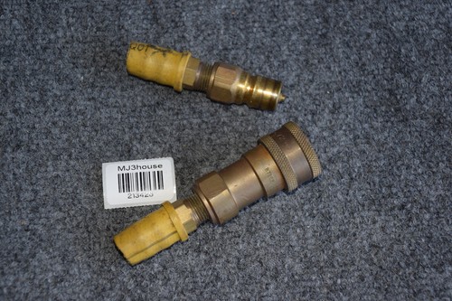 Snap-Tite Set, 72 Series Brass 1/2" Female Quick Coupler Connector ...