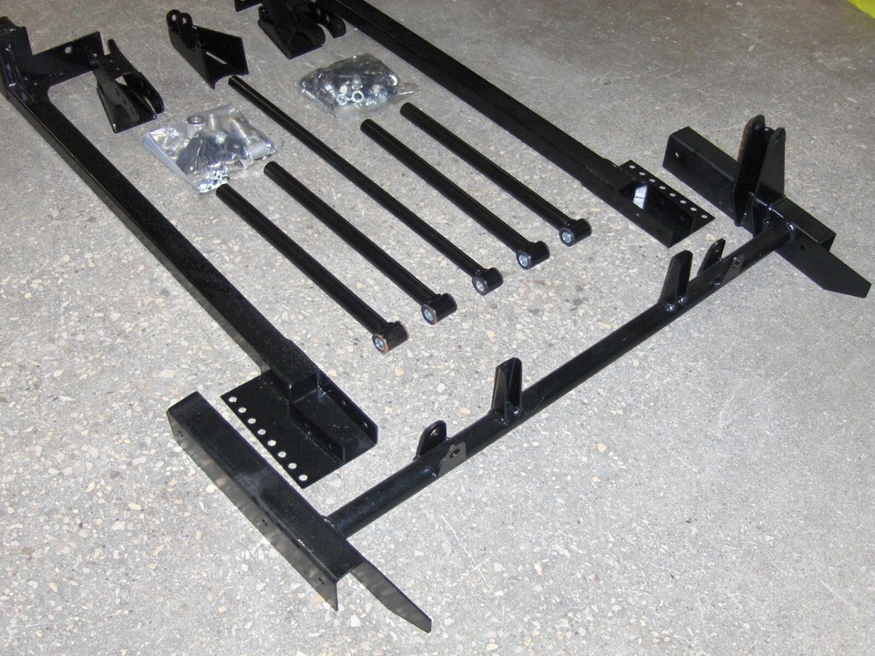 1962-1967 Chevy II Nova Rear Parallel 4-link Kit Subframe Connectors