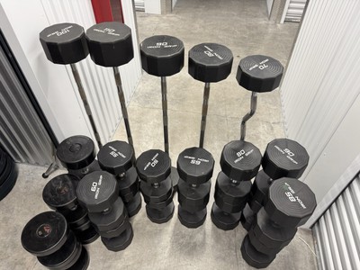 Selling A Brand New Set Of Iron Grip, Dumbbells, And Barbells | eBay