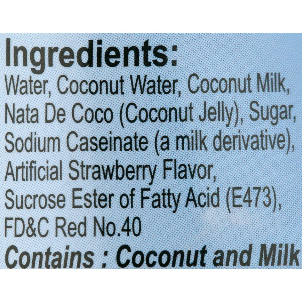 Coconut Milk with Nata de Coco | eBay