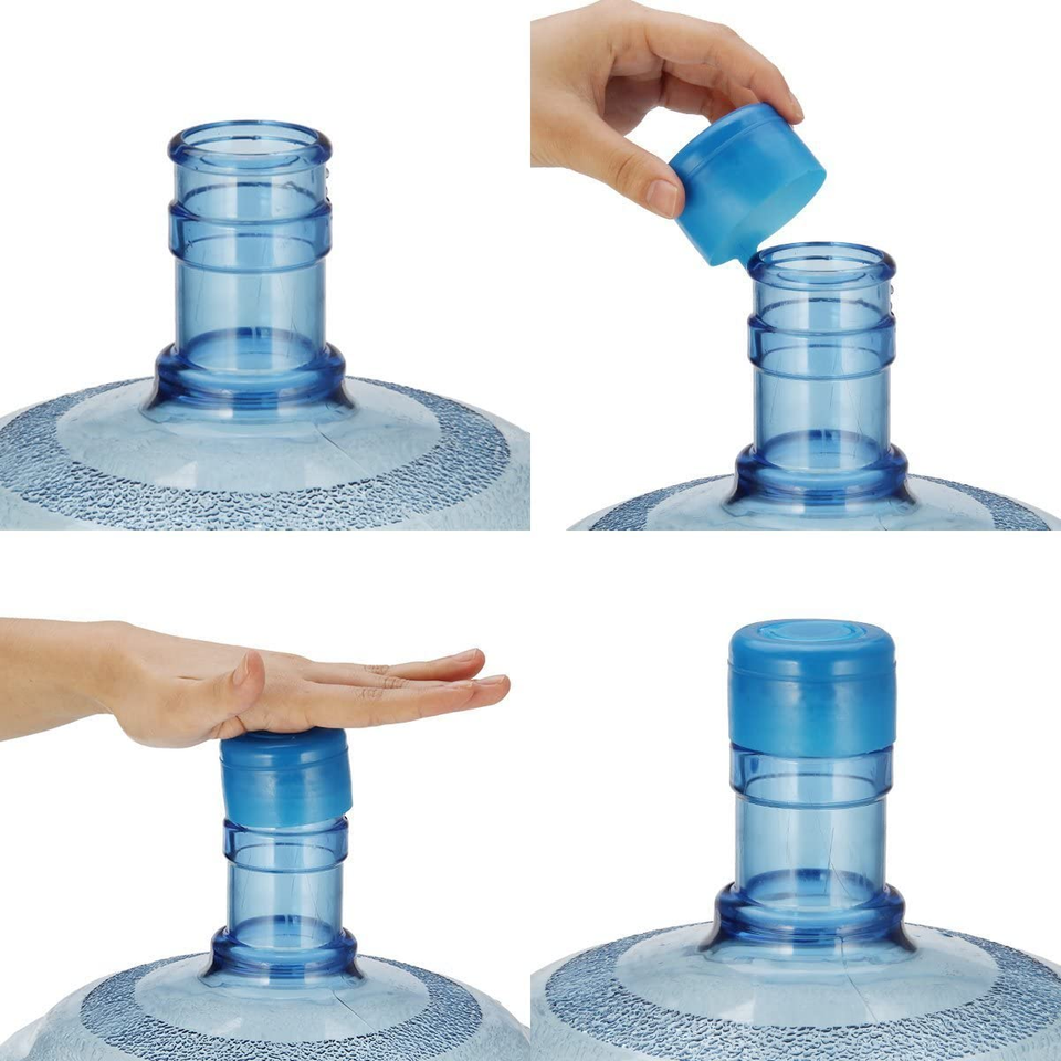 5PCS 55Mm 3 and 5 Gallon Non-Spill Caps,Replacement Water Bottle Snap ...