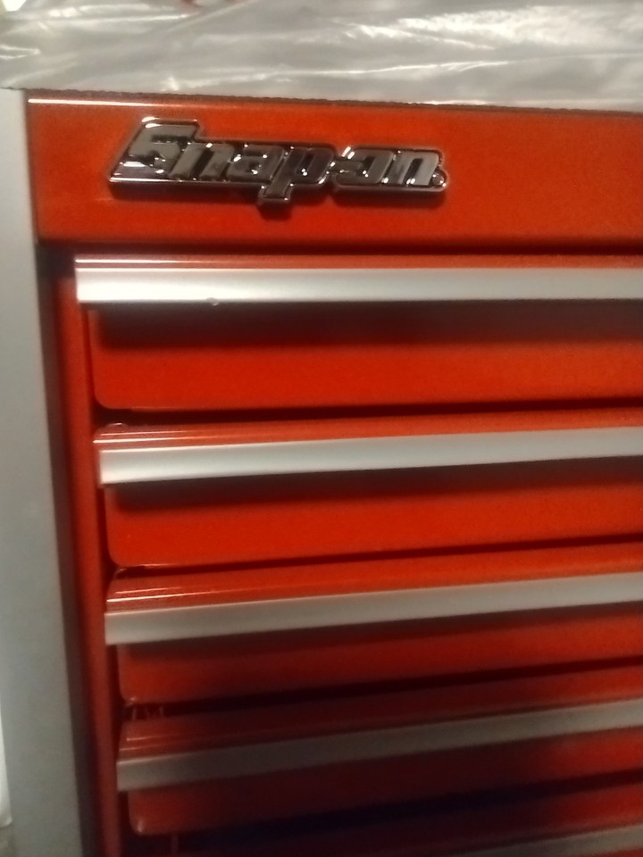 New Snap On 5 Drawer Micro Tool Box Red (Vevor Fan Art Box With Snap On ...