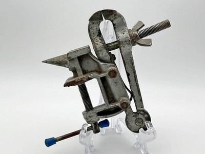 Vise + Anvil Vintage Clamp 2in1 Watchmaker Tool Desk Jewelry Device ...