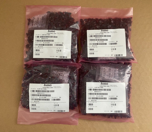 HLMP-3301-F00B2 Avago Single Color LEDs Red Diffused 635nm 5.4mcd ...