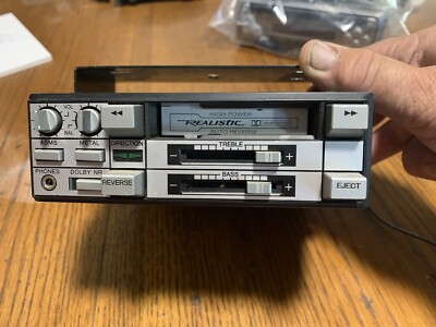 Realistic Under-Dash Car Stereo Cassette Tape Player Dolby 12-1982 ...