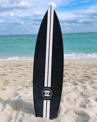 4ft rhinestone covered surfboard replica | eBay