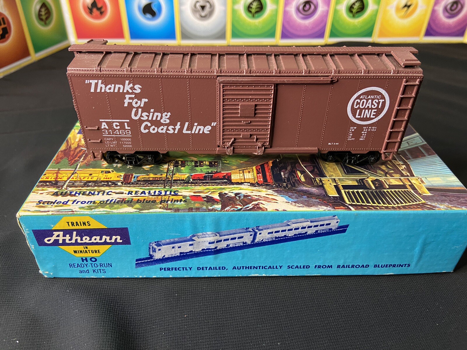 HO Athearn Branchline Trains ACL Coastline 40' Customized Boxcar w ...