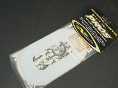 New NOS N-Style Pros White Number #0 Decal Stickers 8" X 4.75" (3 Pack ...