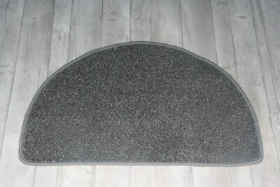 Grey Half Moon Rug Fairway 237 Door Mat Rug Half Moon 77cm x 50cm | eBay UK