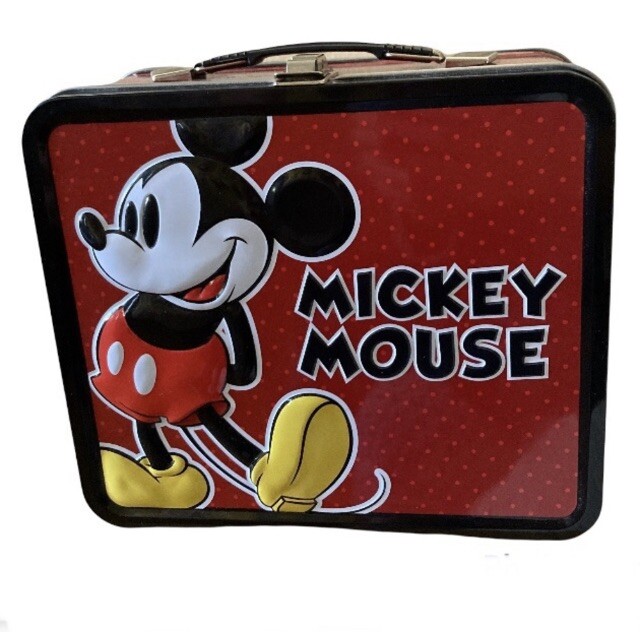 MICKEY MOUSE Disney Loungefly Metal lunch box 8 x 7 x 4 inches | eBay