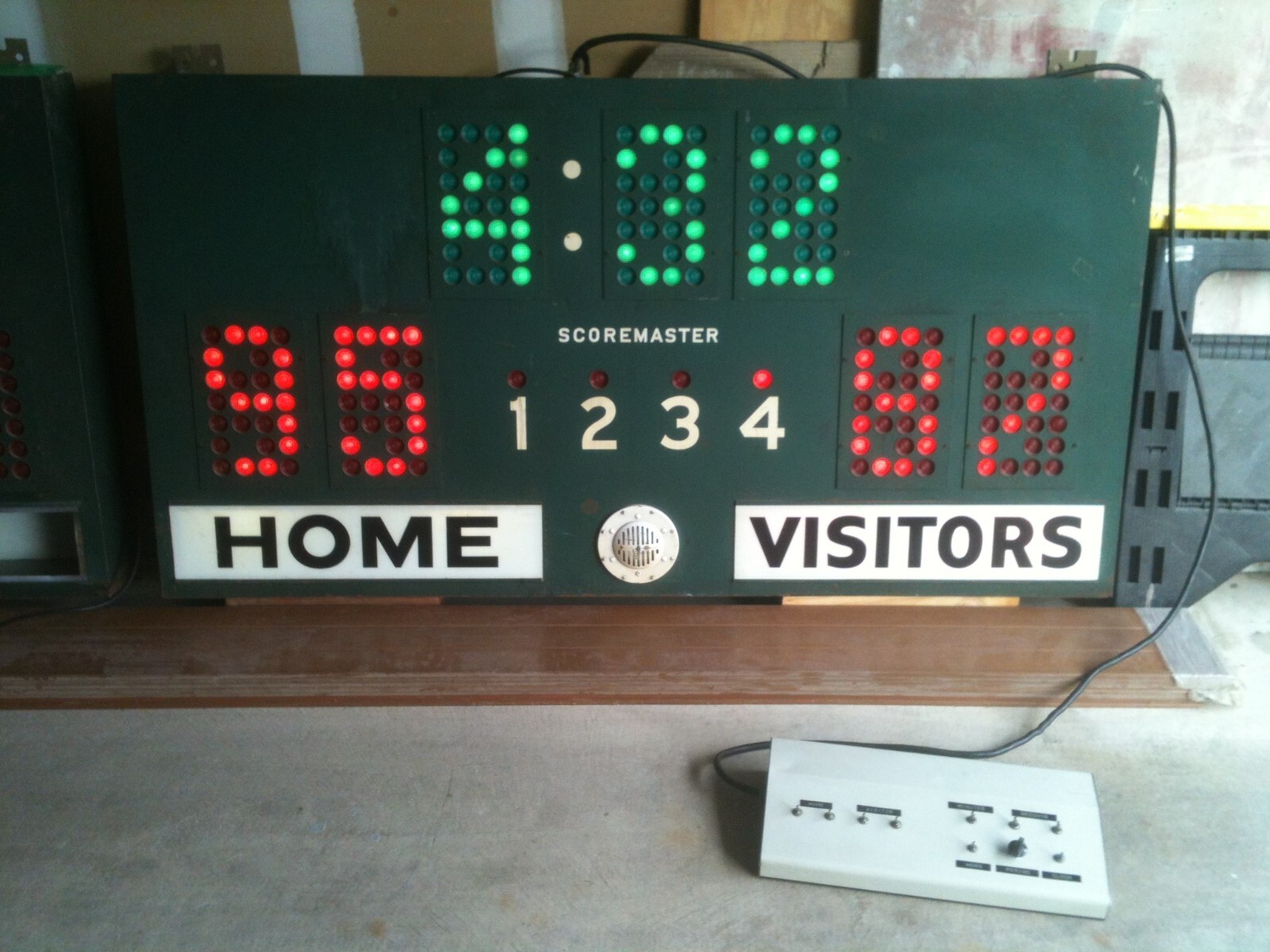 1930s-1940's Vintage Basketball Scoreboard in perfect working condition ...