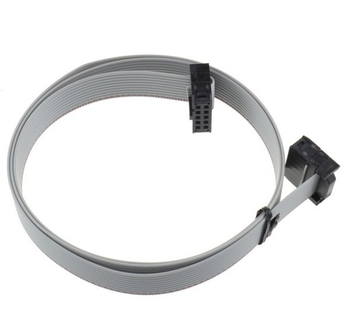 5PCS 70CM 2.54mm 10 Pin USB ASP ISP JTAG AVR wire 10P IDC Flat Ribbon ...