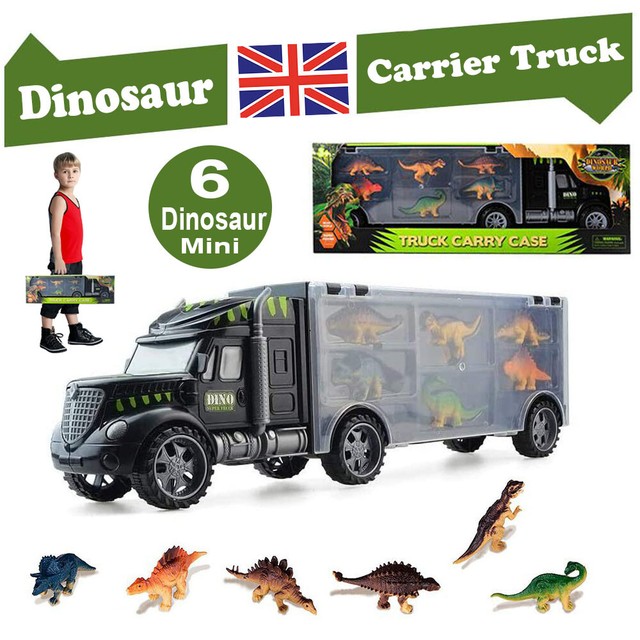 Dinosaur Truck Carry Case with 12 Dinosaurs for sale online | eBay