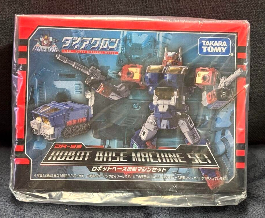 Diaclone DA-93 Robot Base Mounted Machine Set Takara Tomy Japan NEW | eBay