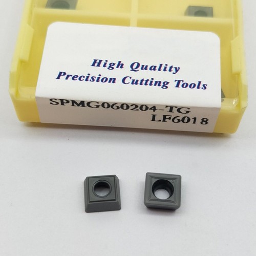 Carbide Insert Cast Iron Machining SPMG060204-TG 10pcs For 16-20 Mm ...